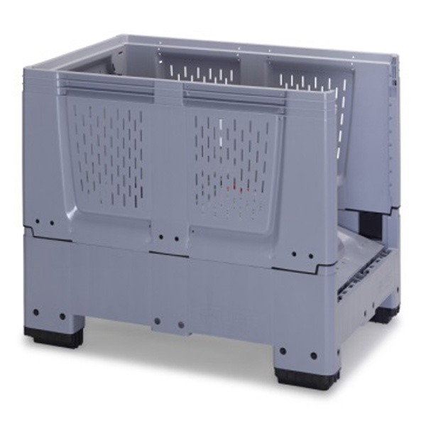 PLASKLO 1208 Economy Range Folding Pallet Box 700 Litre (1200 x 800 x ...
