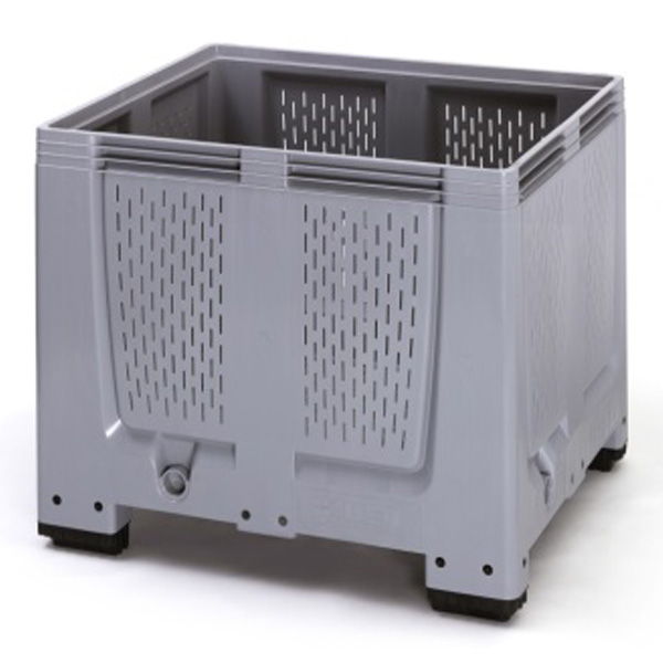 PLASMBO 1210 Economy Range Pallet Box Perforated 900 Litre (1200 x 1000 ...