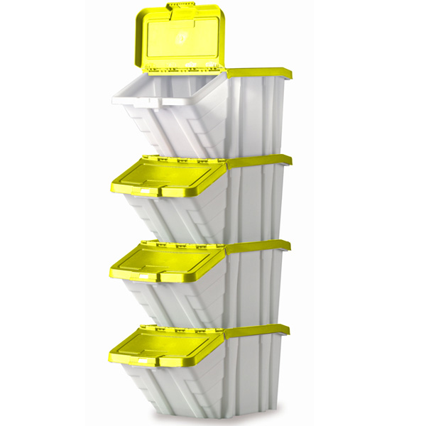 PLAS 05210 Picking Bins With Lids 345 X 400 X 635mm 50 Litres 4