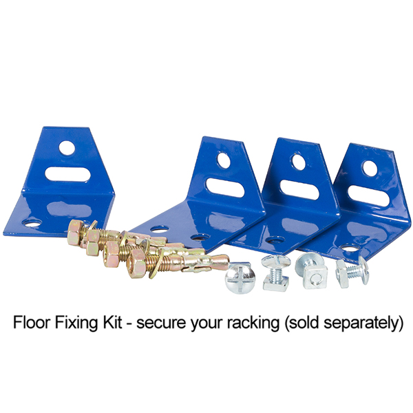 Z Rivet Racking Shelving Bay (1830h x 1525w x 305d mm) with 5 Shelves ...