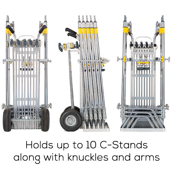 Magliner C-Stand Cart for Transporting Up To x10 C-Stands | Plastor