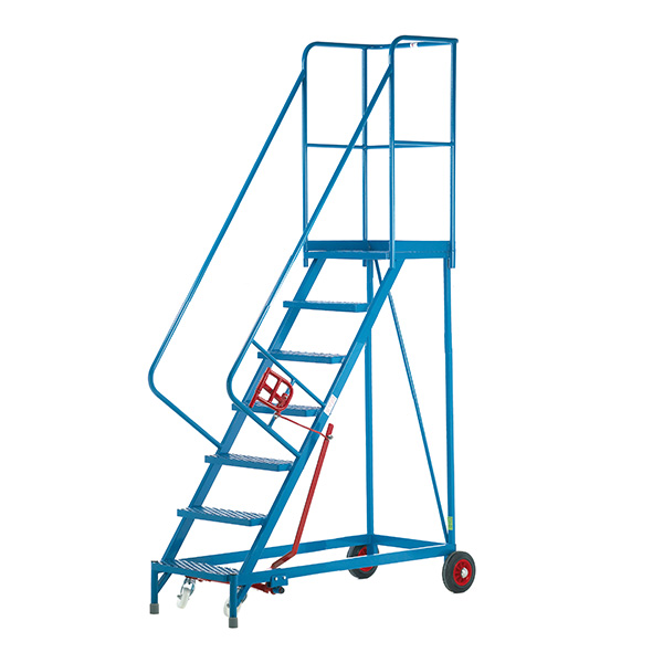 Fort Heavy Duty Vantage Mobile Steps With 540 x 590mm Platform | Plastor