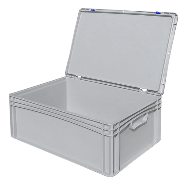 BK-CASE64/22HG Basicline Euro Container Cases (600 x 400 x 235mm) with ...