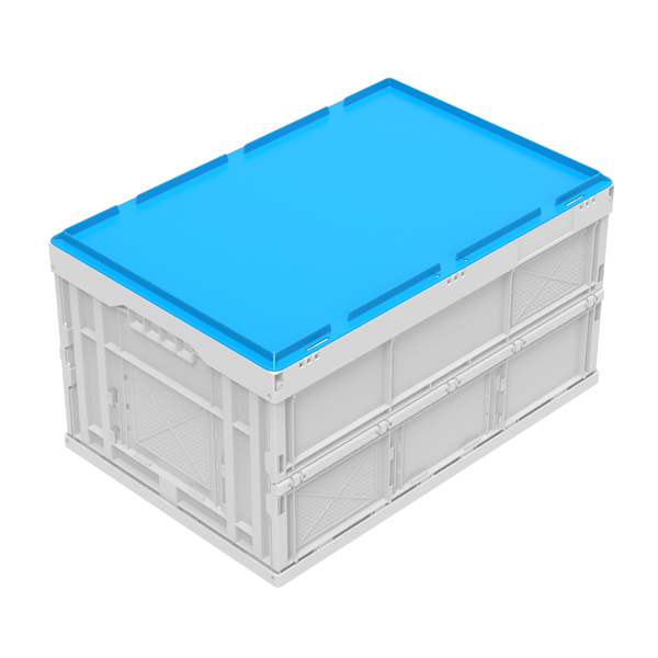 Walther Drop-on Container Lid In Blue (600 x 400mm) With 3 Strapping ...
