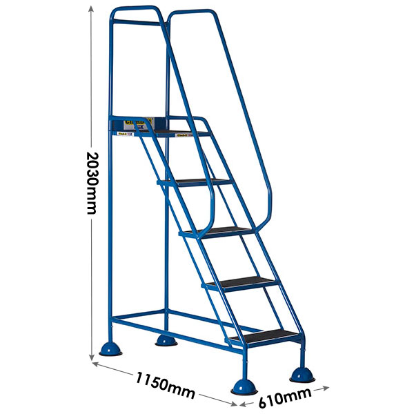 Climb-It Domed Feet Steps with Anti-Slip Treads | Plastor