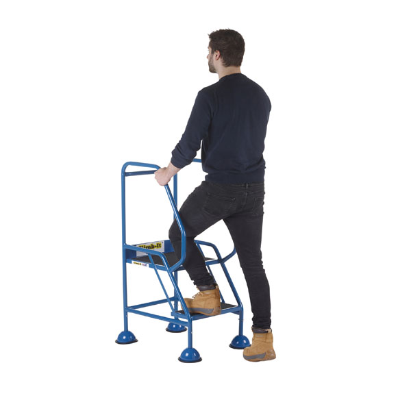 Climb-It Domed Feet Steps with Anti-Slip Treads | Plastor