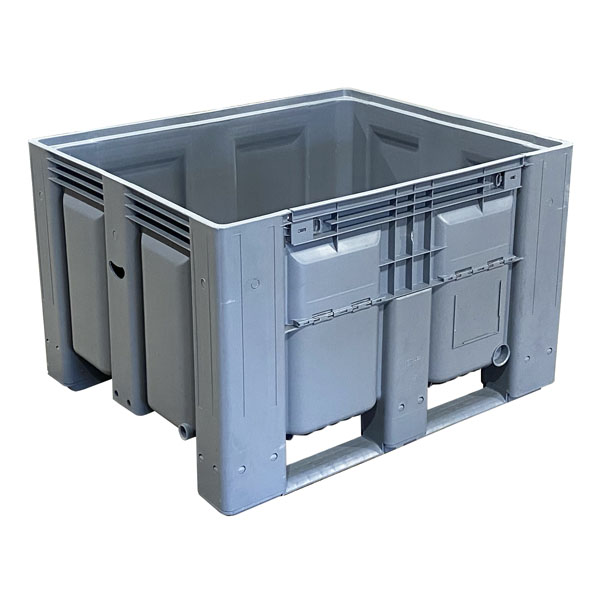 Large Plastic Pallet Box with Drop Door (1200 x 1000 x 790mm) - 670 ...