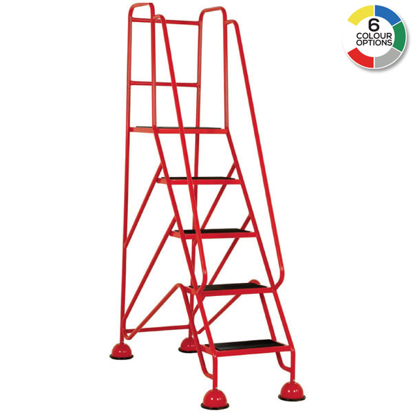 S224 Classic Plus colour range steps (5 treads) with double handrail ...