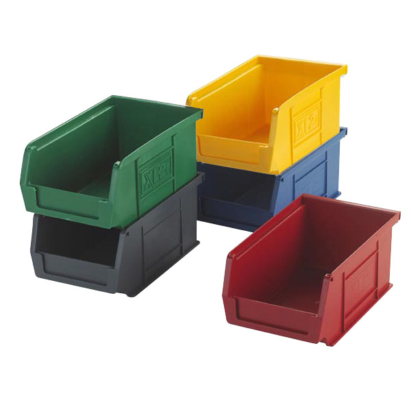 XL2/GREY Picking Bin Size 2 (20 Pack) Grey Recycled | Plastor