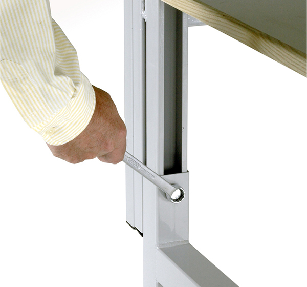 'BHB' Range Bolt Adjustable Height Workbenches (300 Kg Capacity) with ...