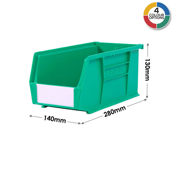 VPK5COL Linbin Size 5 (10 Pack) Coloured | Plastor
