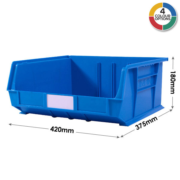 VPK8COL Linbin Size 8 (5 Pack) Coloured | Plastor