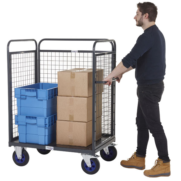 Heavy Duty Distribution Trolleys (Platform Size 1200 x 800mm) Capacity ...